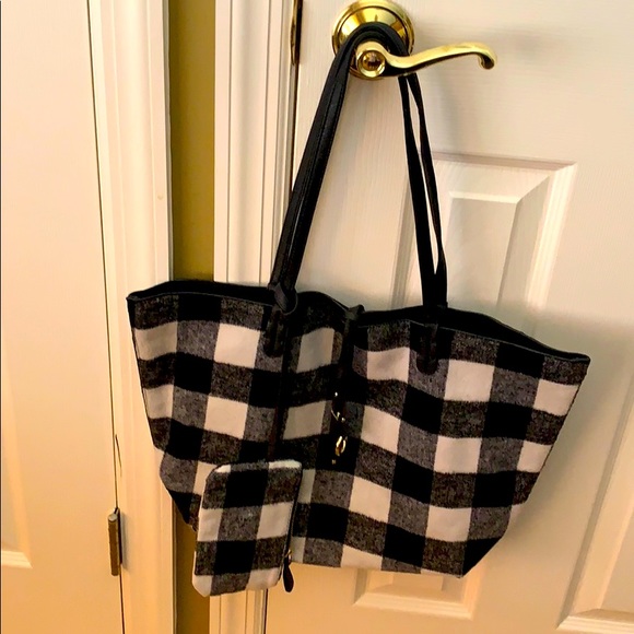 Bags | Buffalo Plaid Bag | Poshmark
